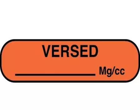 Anesthesia Label Versed – Nev's Ink, Inc.