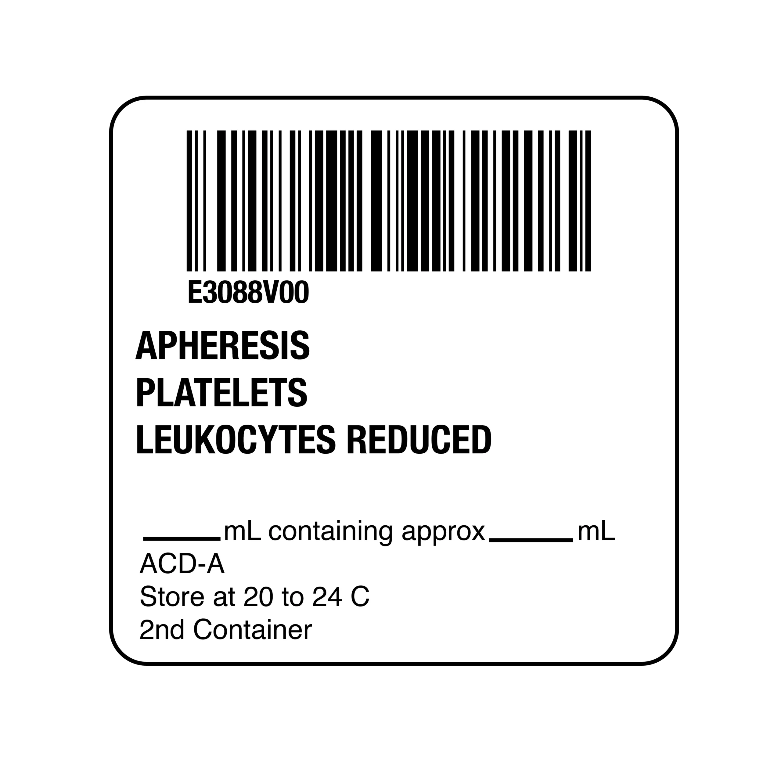 ISBT 128 Apheresis Platelets Irradiated Leukocyte – Nev's Ink, Inc.