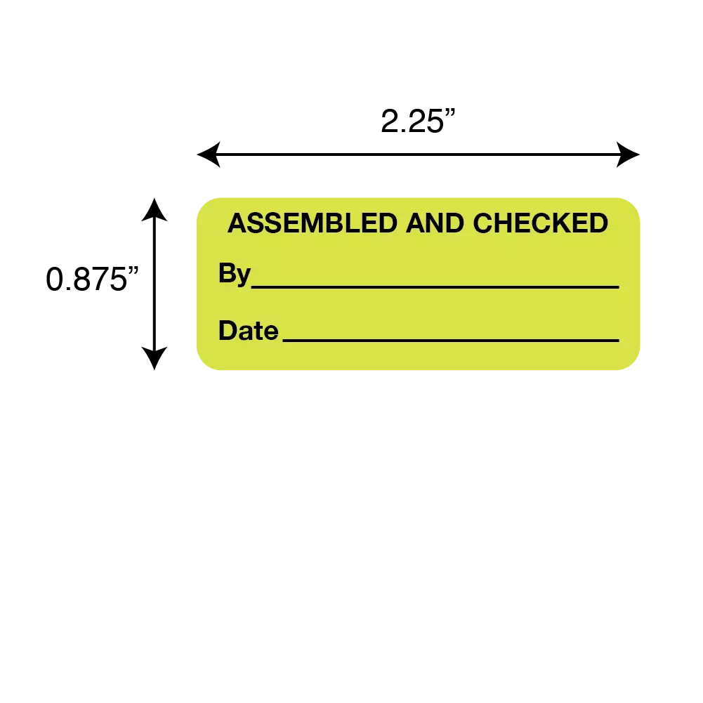 Assembled and Checked – Nev's Ink, Inc.