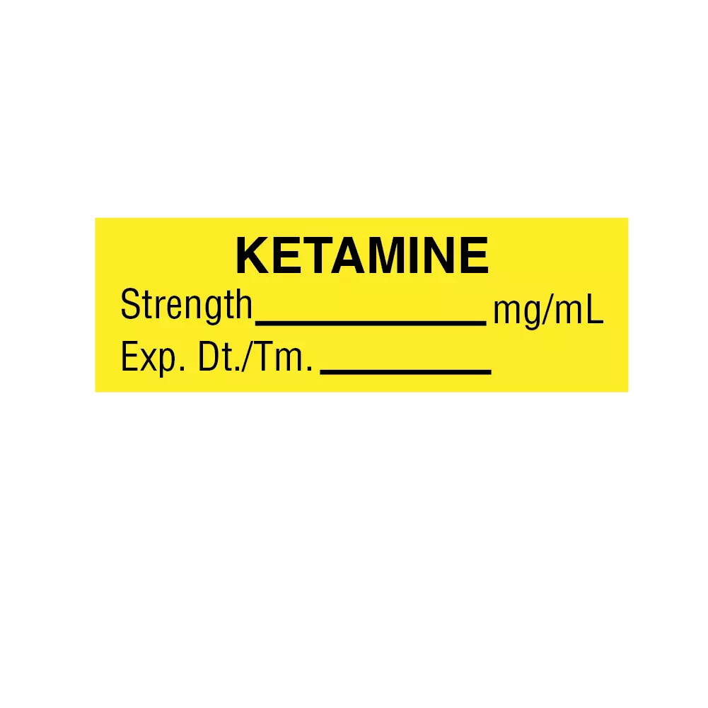 Tape, Ketamine, Strength__mg/mL Exp., DT – Nev's Ink, Inc.