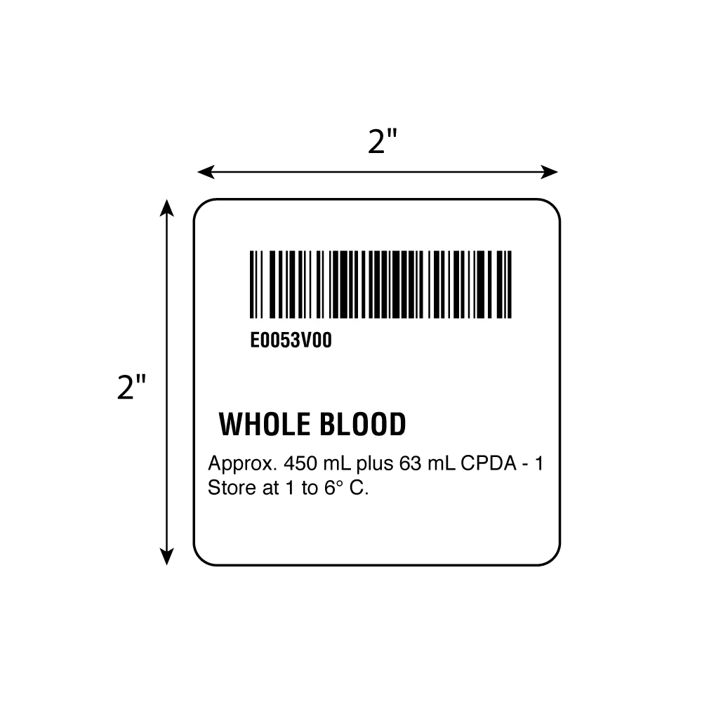 ISBT 128 Whole Blood – Nev's Ink, Inc.