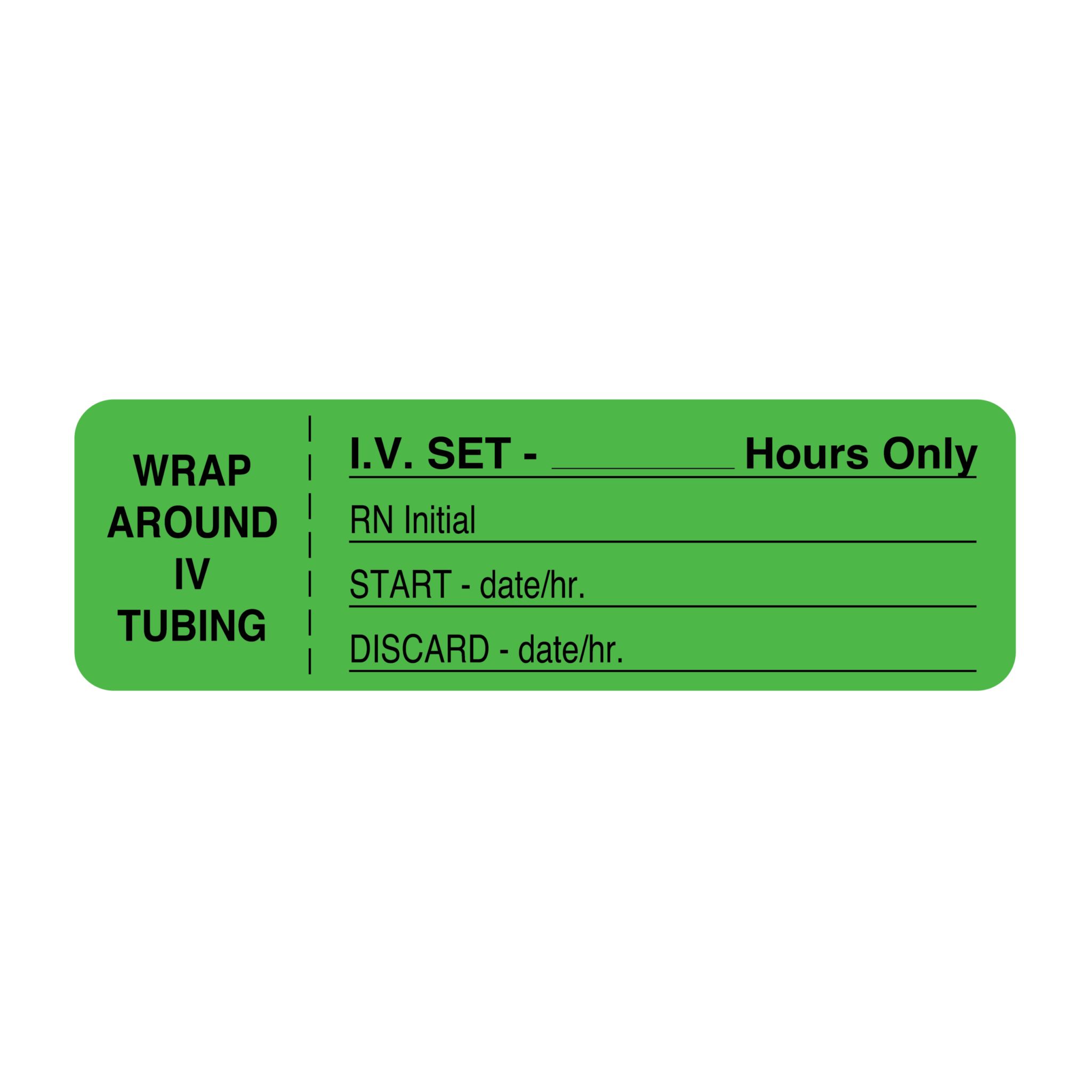 IV Tubing Labels | Nev's Ink