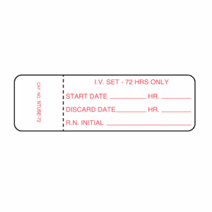 IV Tubing Identification Labels | Nev's Ink